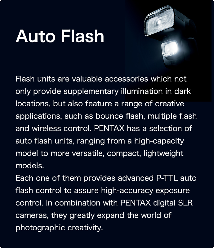 Auto Flash | Accessories | Products | RICOH IMAGING